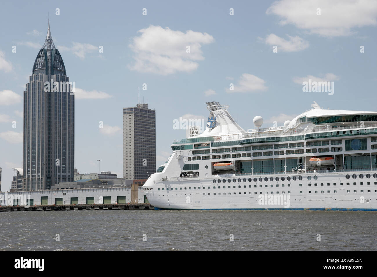 Alabama Mobile County,mobile River water Royal Caribbean Grandeur by ...
