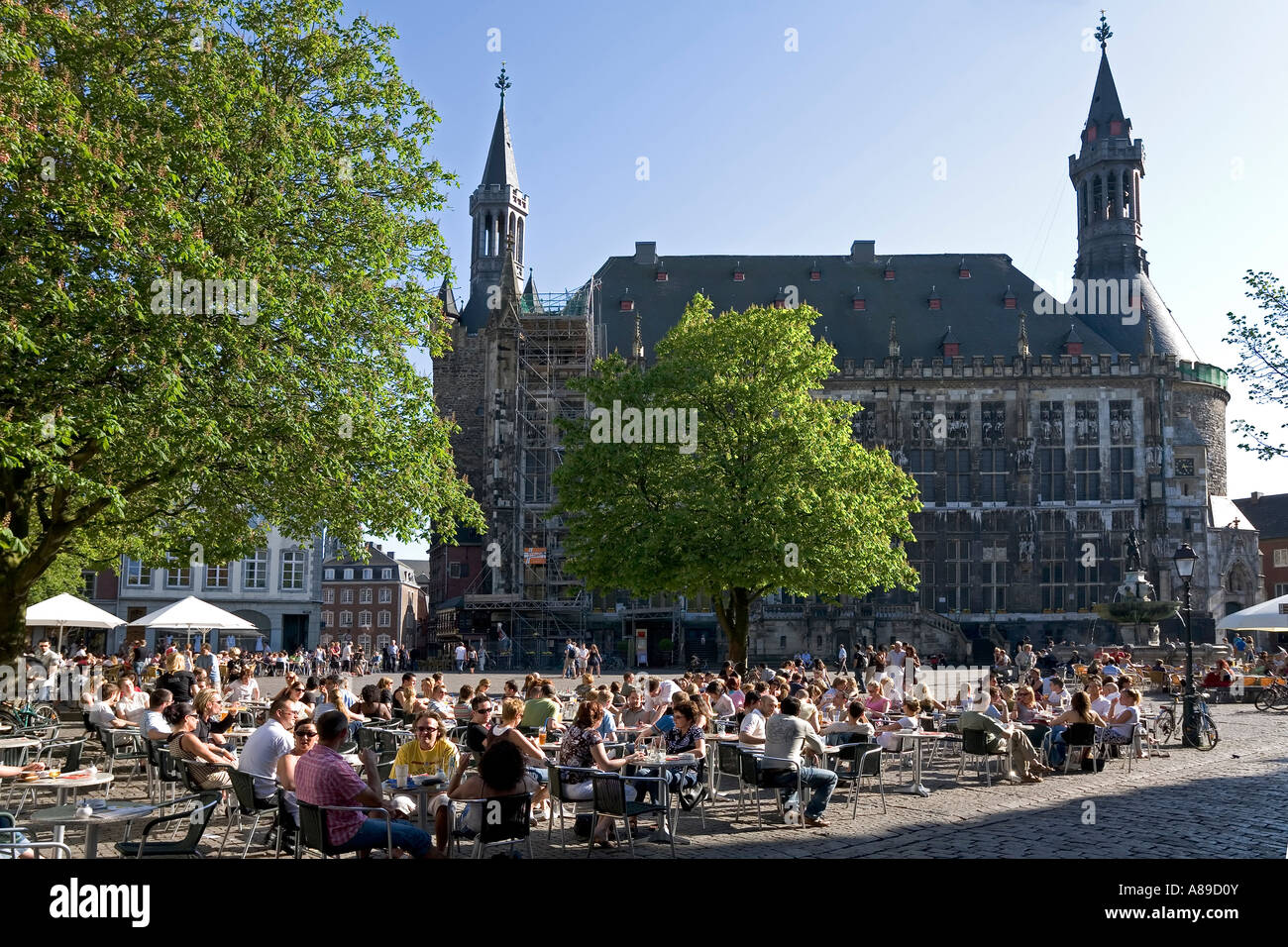 Aachen zentrum germany hi-res stock photography and images - Alamy