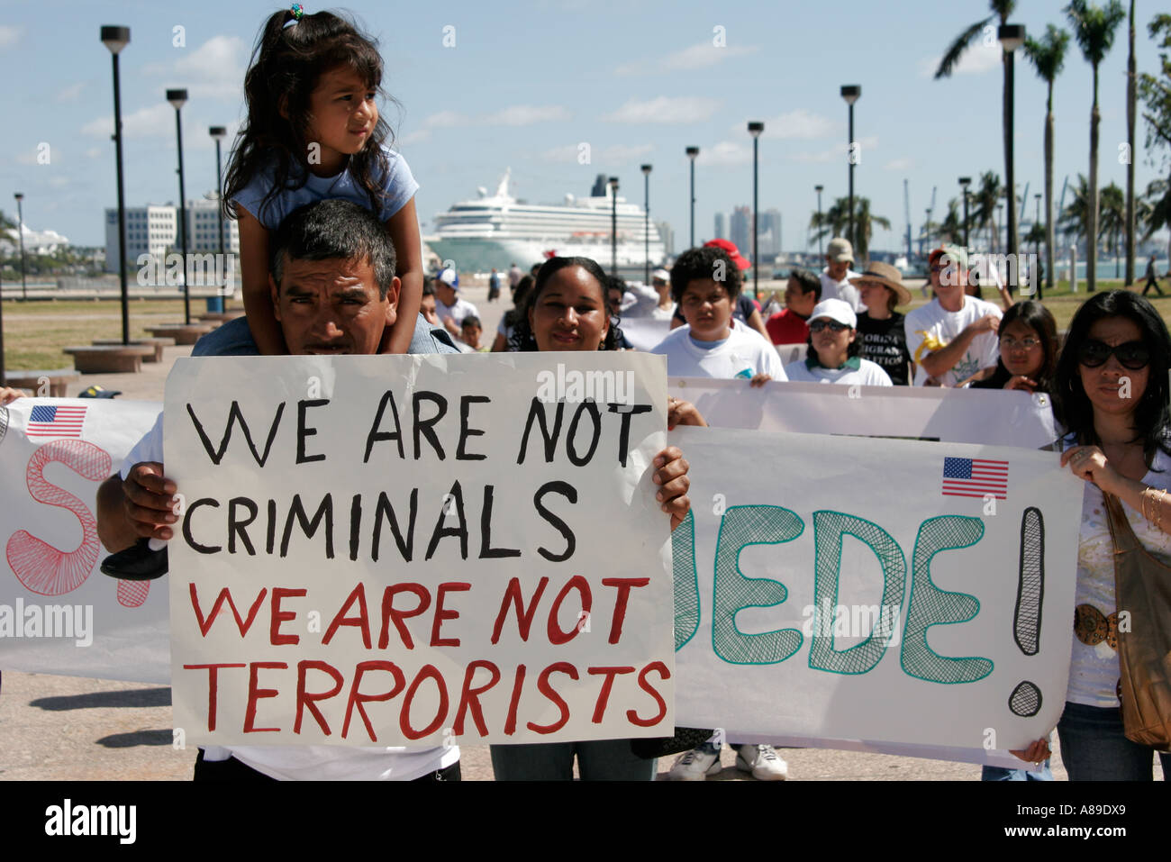 Americans we march hi-res stock photography and images - Alamy