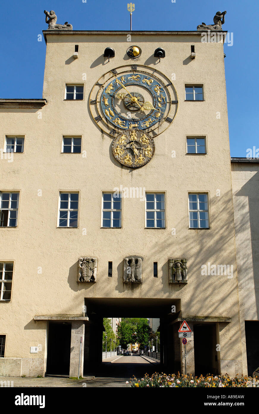 Astronomical clock, Deutsches Museum, Munich, Bavaria, Germany Stock ...