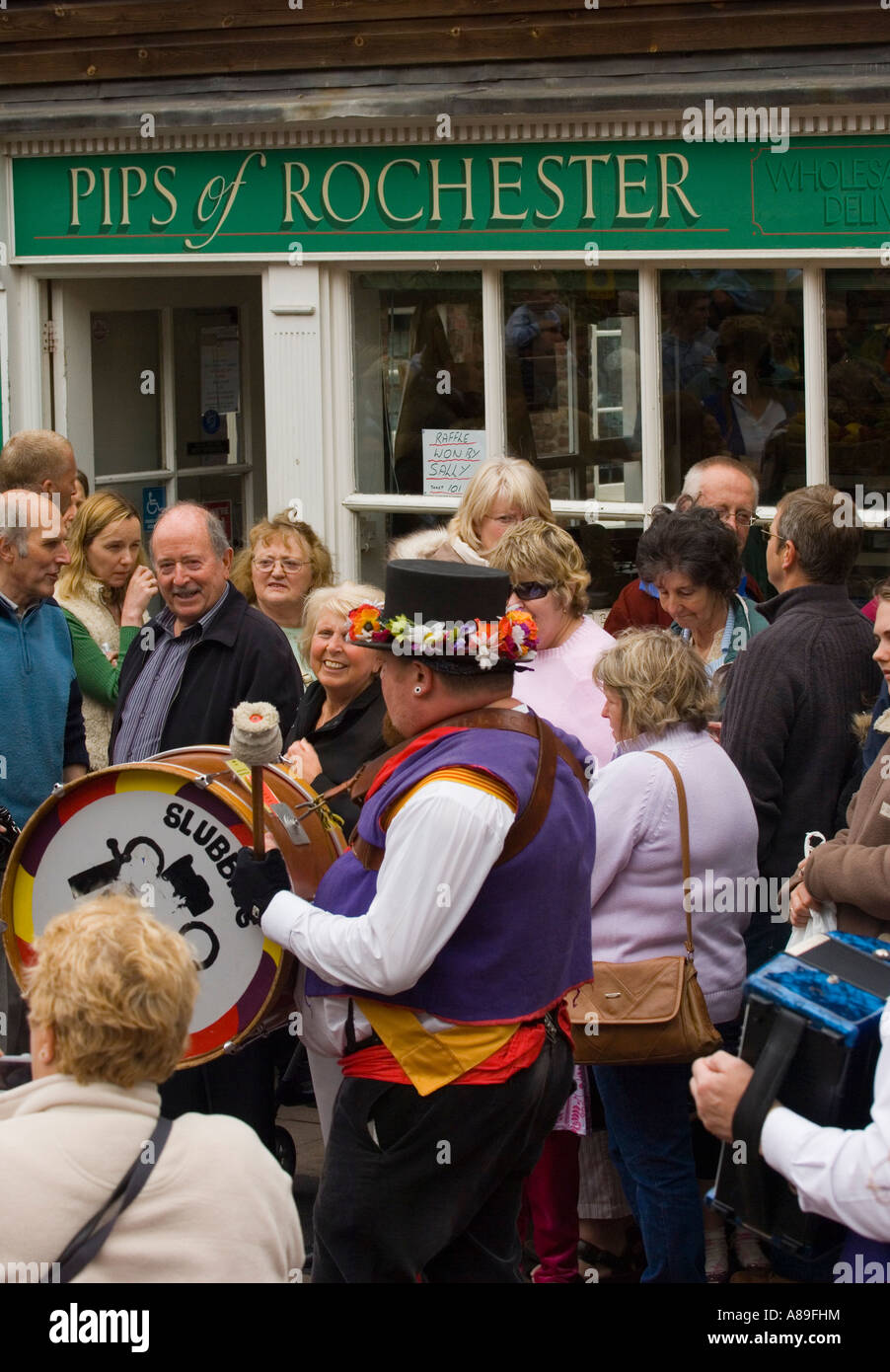 Parade at the Rochester Sweeps festival Stock Photo - Alamy