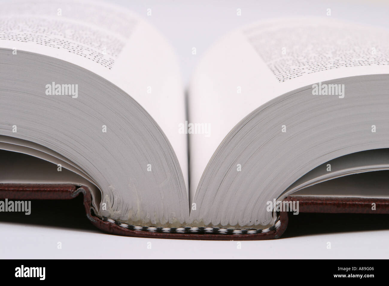 An Open Book Stock Photo - Alamy