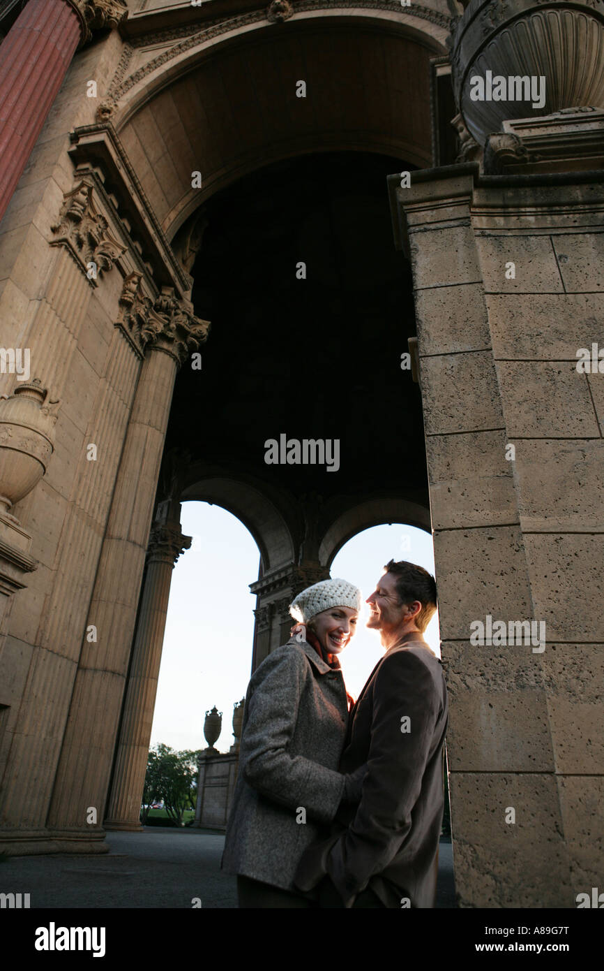 Man under stone arches hi-res stock photography and images - Alamy