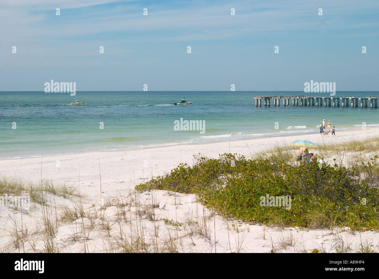 Beach at Gasparilla Island State Recreation Area on Gasparilla Island ...