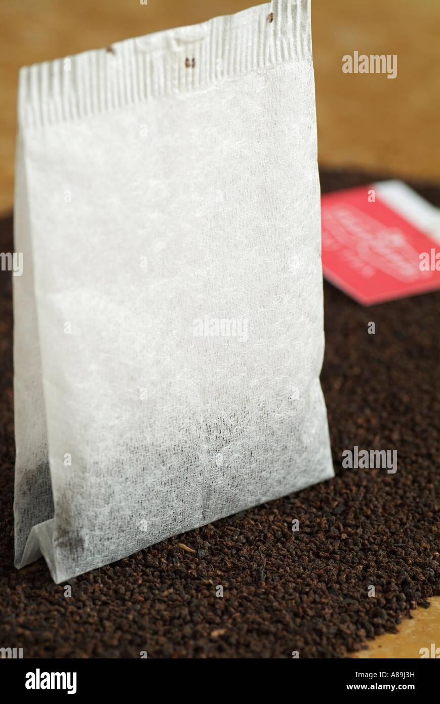 Teabag, Close Up Stock Photo - Alamy