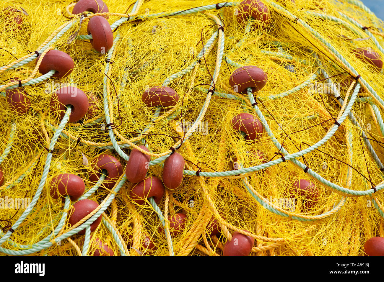 Hintergrund fischernetze hi-res stock photography and images - Alamy