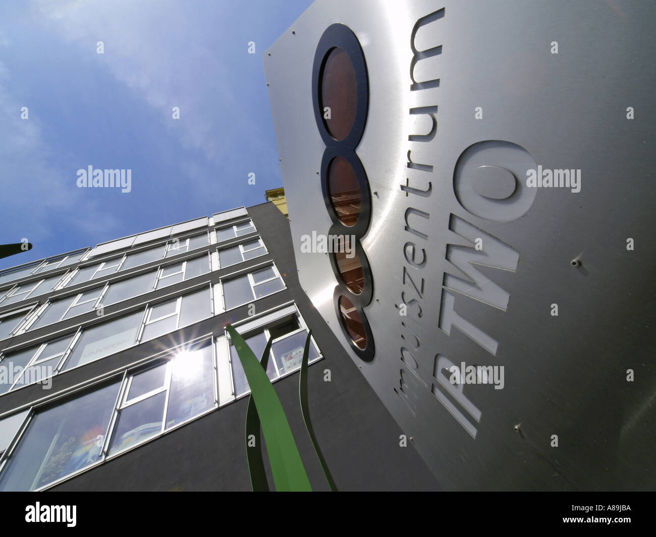 Vienna, modern office building, impuls centre IP.TWO, Lerchenfelder ...