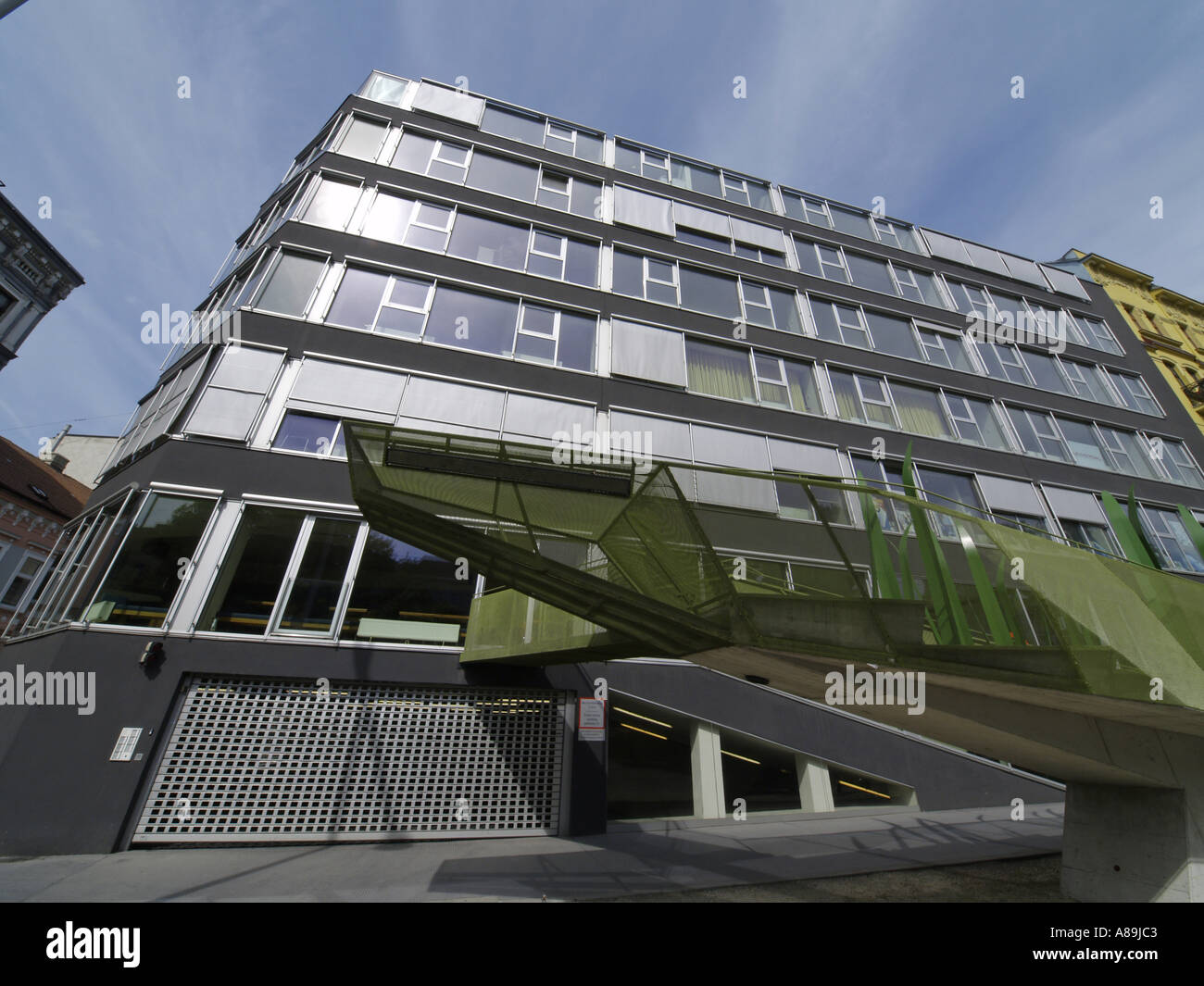 Vienna, modern office building, impuls centre IP.TWO, Lerchenfelder ...