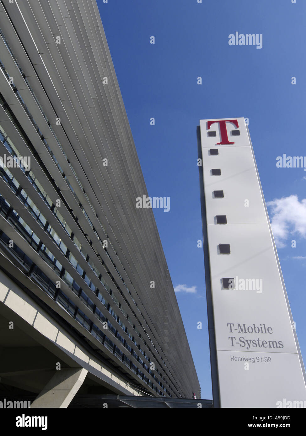Vienna t mobile building t center st hi-res stock photography and ...
