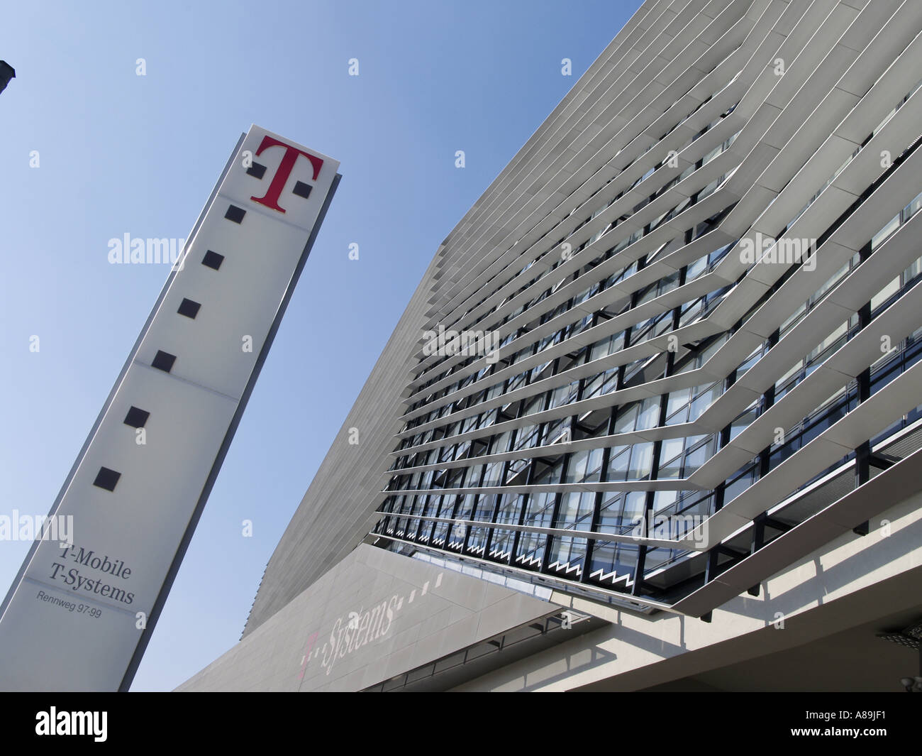 Vienna t mobile building t center st hi-res stock photography and ...
