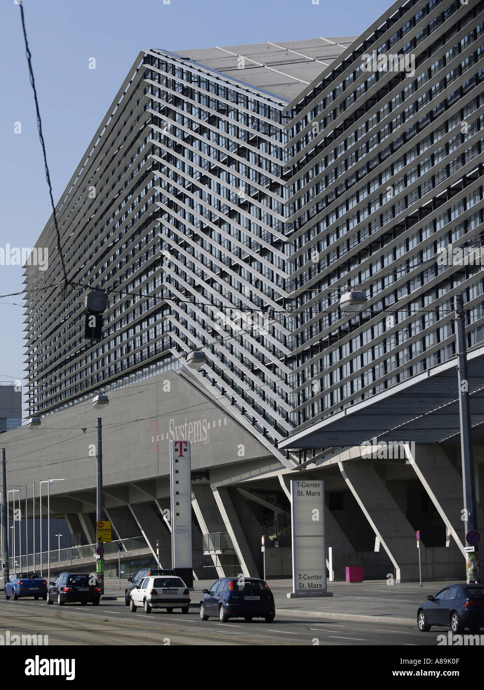 Vienna t mobile building t center st hi-res stock photography and ...