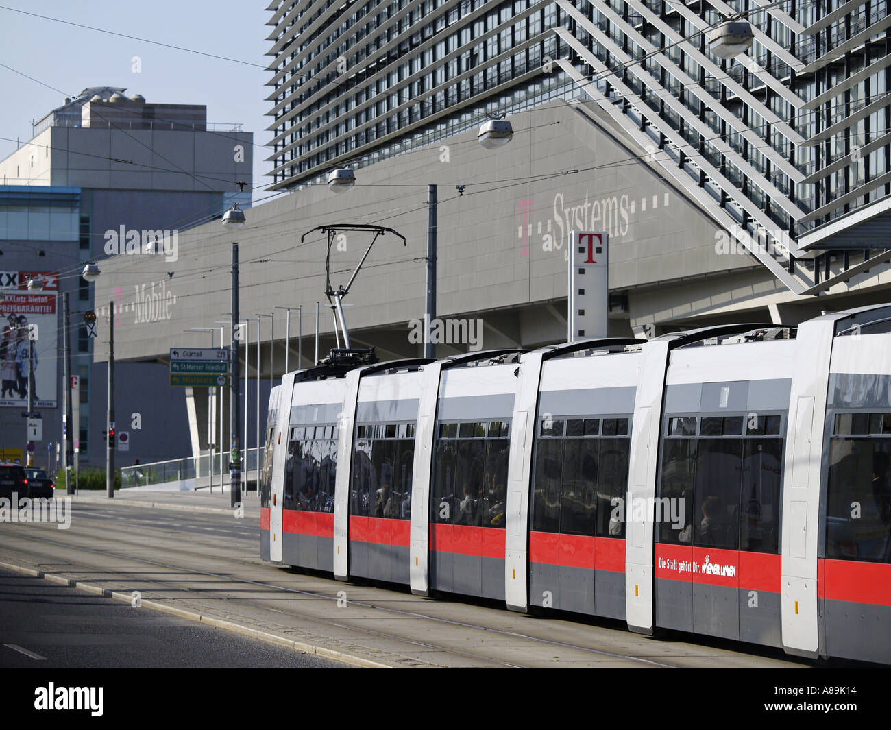 Vienna T Mobile Building T Center St High Resolution Stock Photography ...