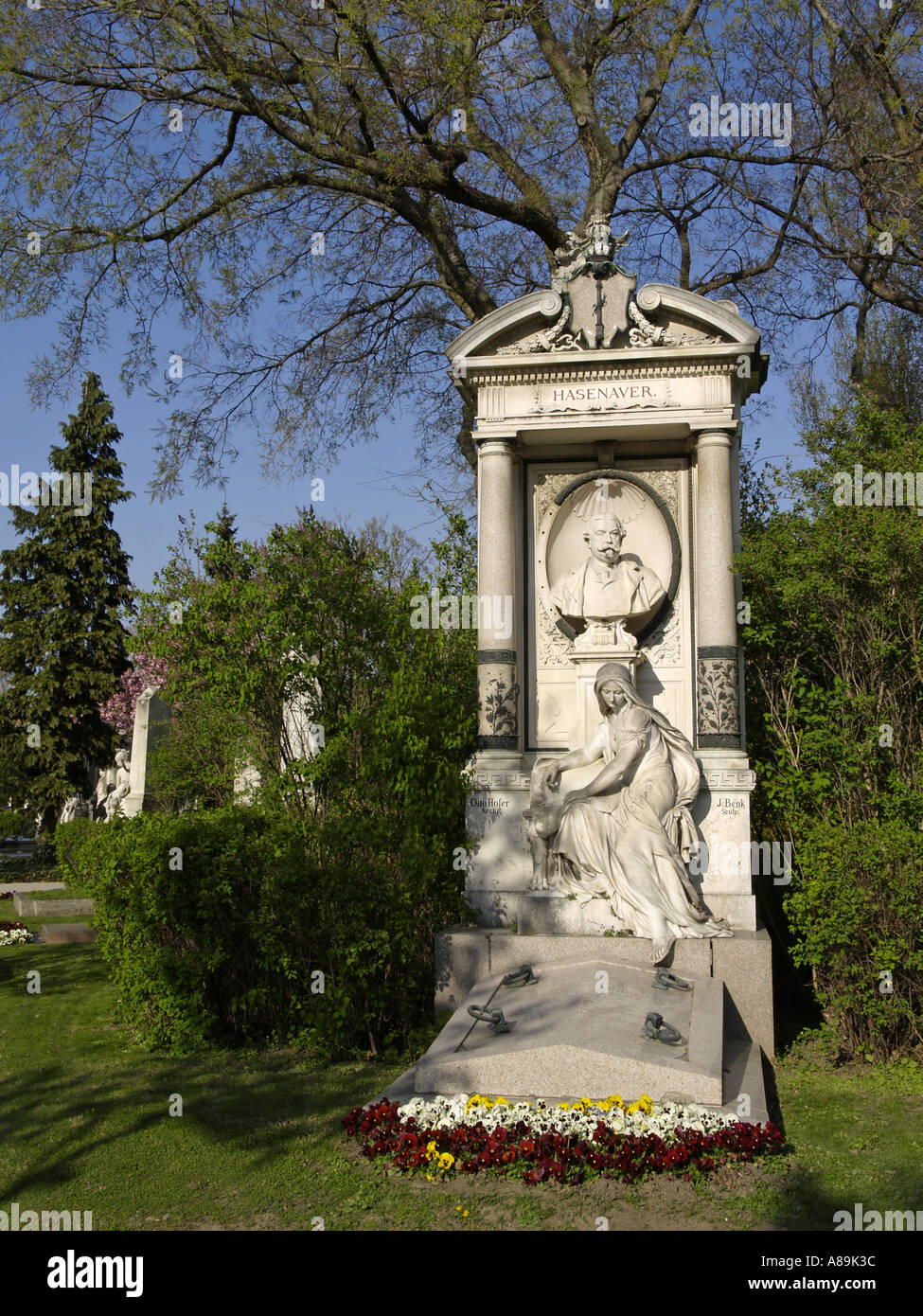 Vienna, central cemetery Stock Photo - Alamy