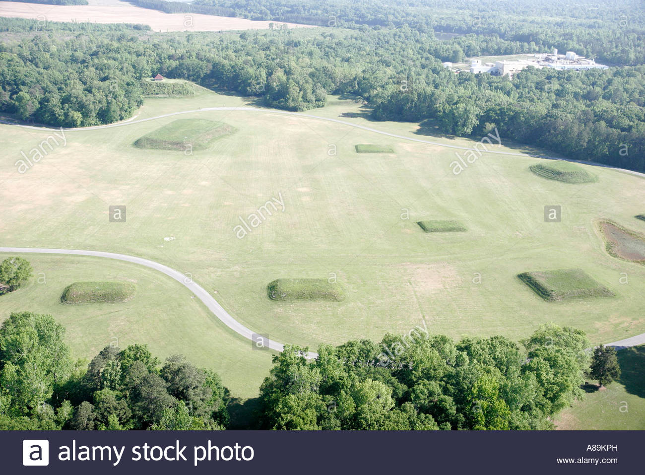Moundville Archaeological Park Stock Photos & Moundville Archaeological ...