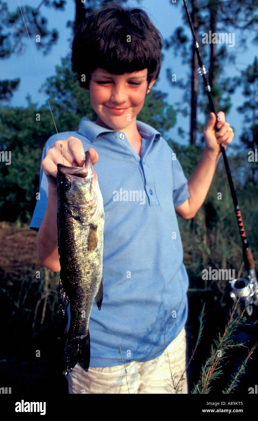 Florida fl outdoor recreation fresh water lake river fishing Stock ...