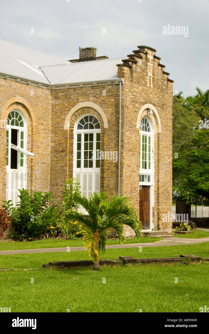 Belize City Central Latin America St Johns Anglican Church Stock Photo ...