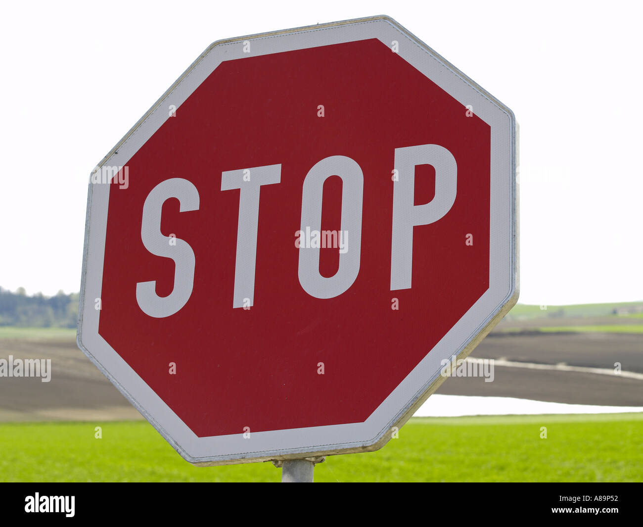 traffic sign, stop Stock Photo - Alamy