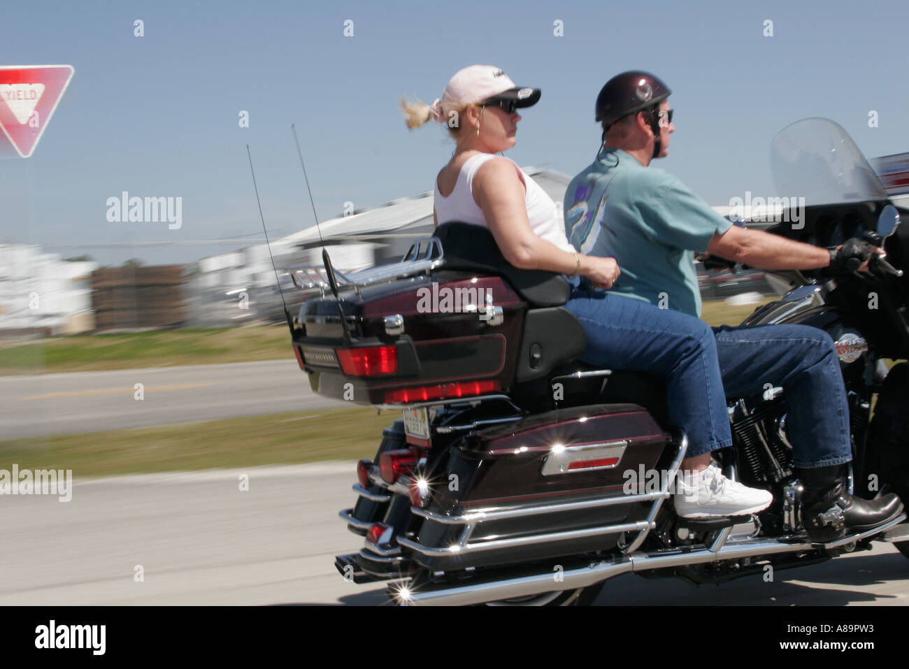 Woman Bike Week In Daytona High Resolution Stock Photography and Images ...