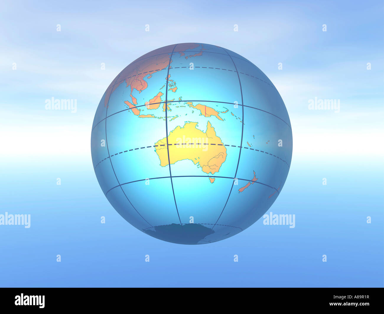 Globe illustrated hi-res stock photography and images - Alamy
