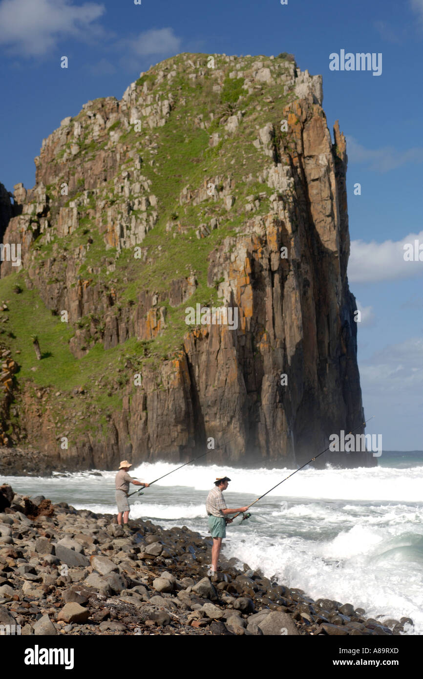 Fishermen along the wild coast in a region of South Africa's Eastern ...