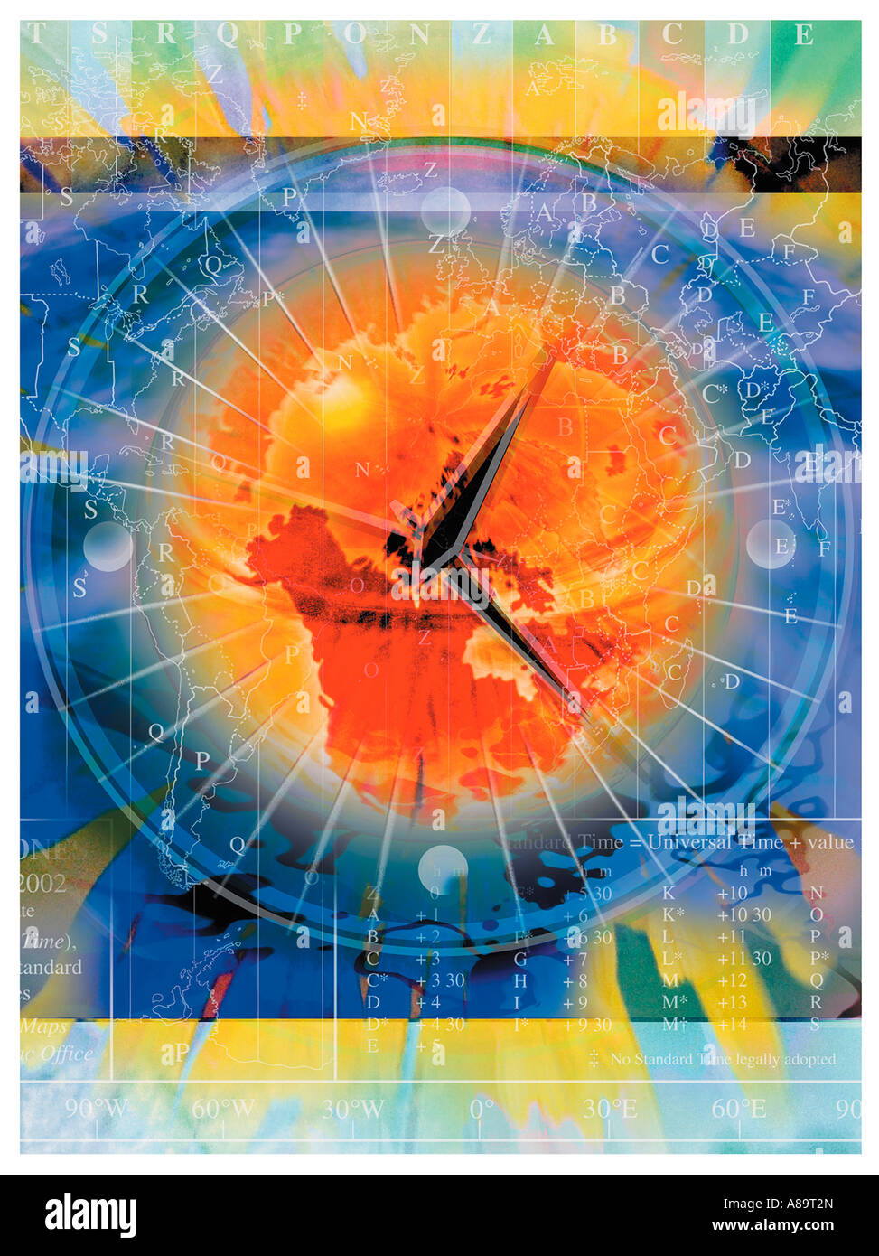 Time world globe times hi-res stock photography and images - Alamy