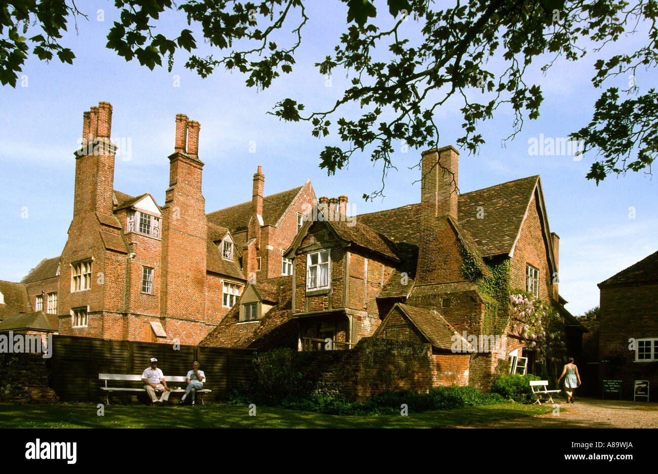 UK Berkshire Mapledurham House Stock Photo - Alamy
