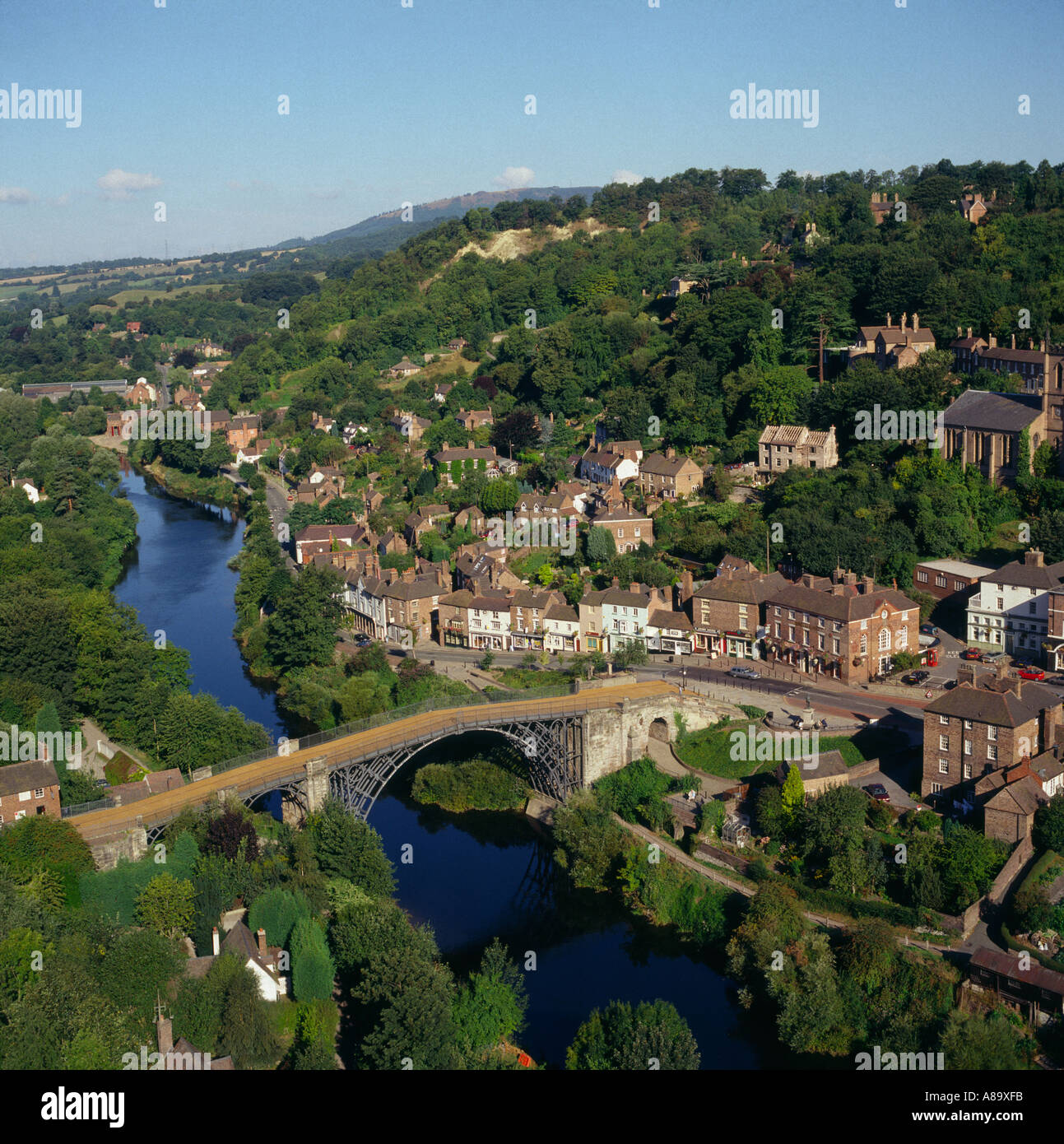 River severn valley aerial hi-res stock photography and images - Alamy