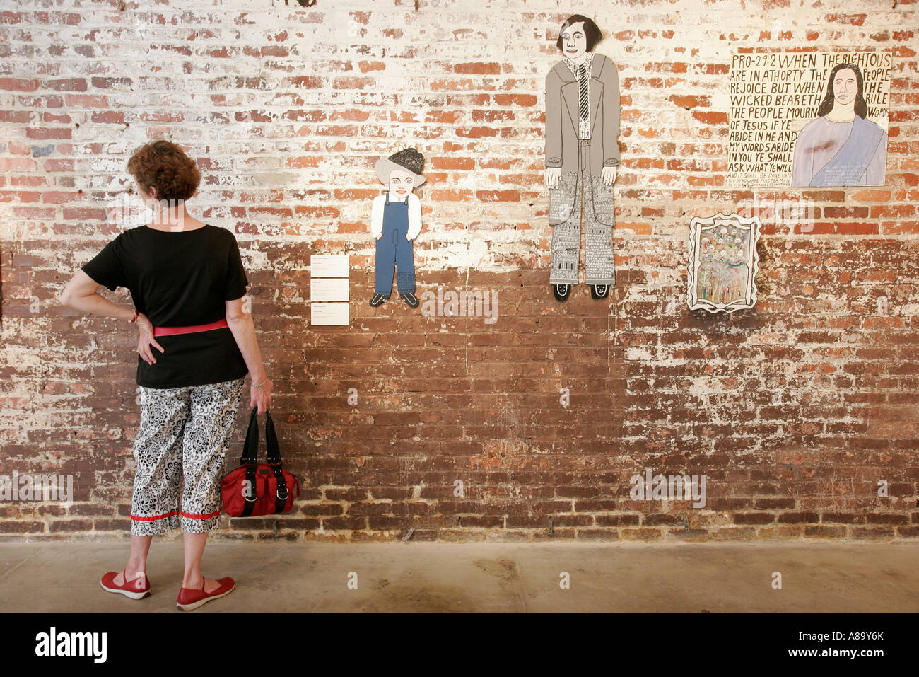 Birmingham Alabama,First 1st Avenue,Young and Vann building,Folk Art ...