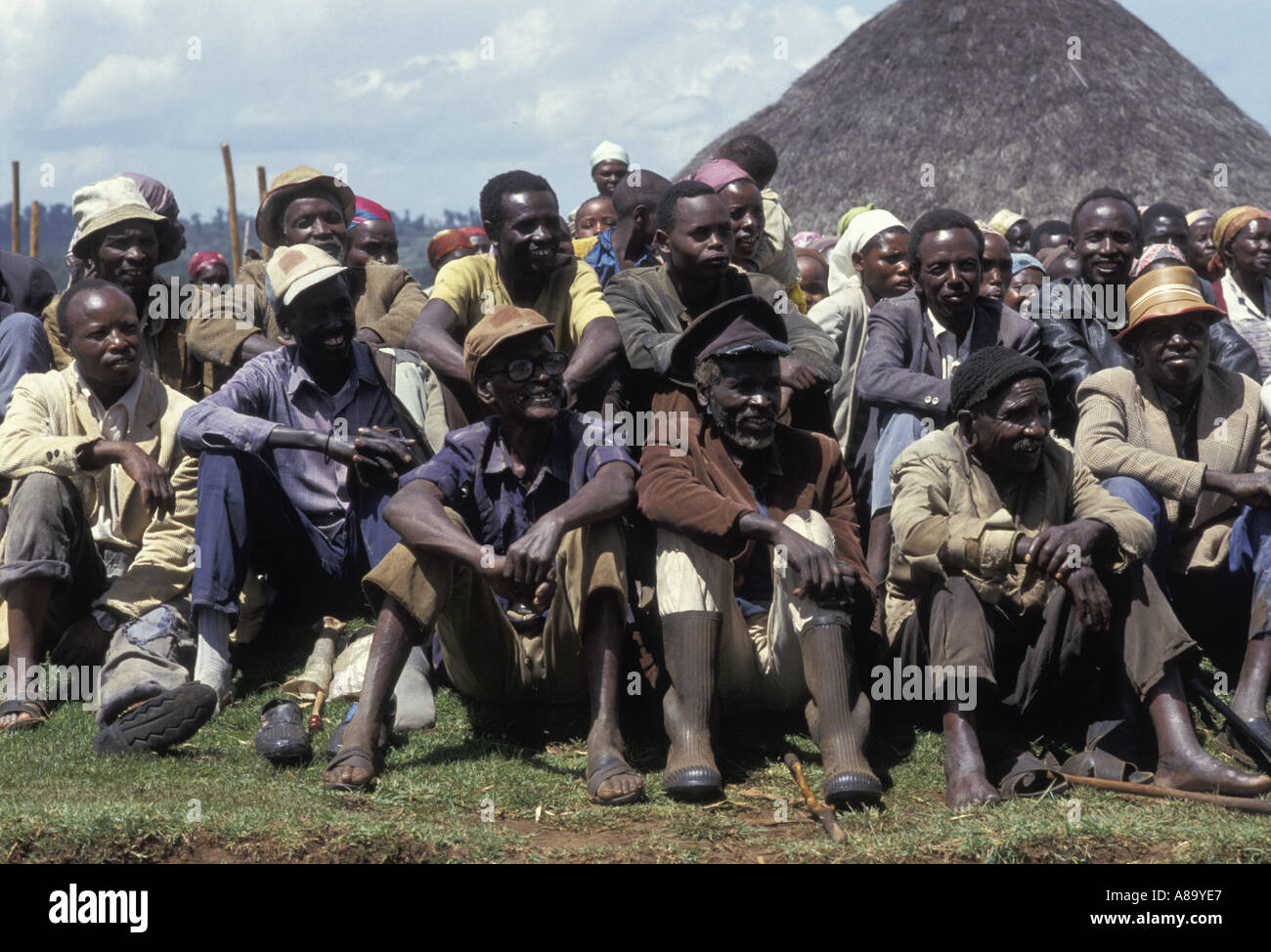 Ogiek in the Mau forest Kenya Stock Photo - Alamy
