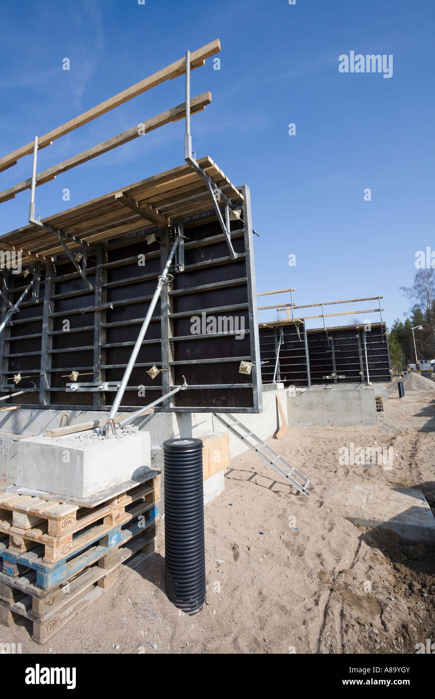 construction site Sotkamo Finland Stock Photo - Alamy
