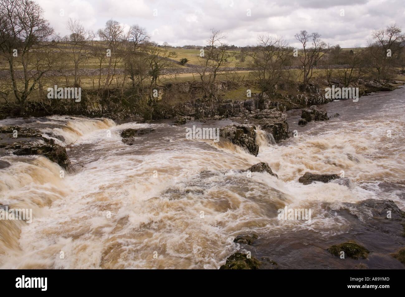 Linton falls river north yorkshire hi-res stock photography and images ...