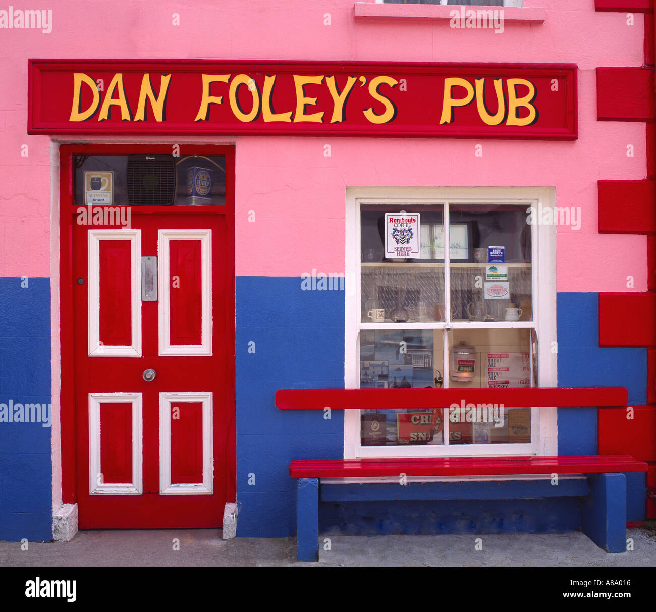 Dan Foley s Pub Anascaul Kerry Ireland Stock Photo - Alamy