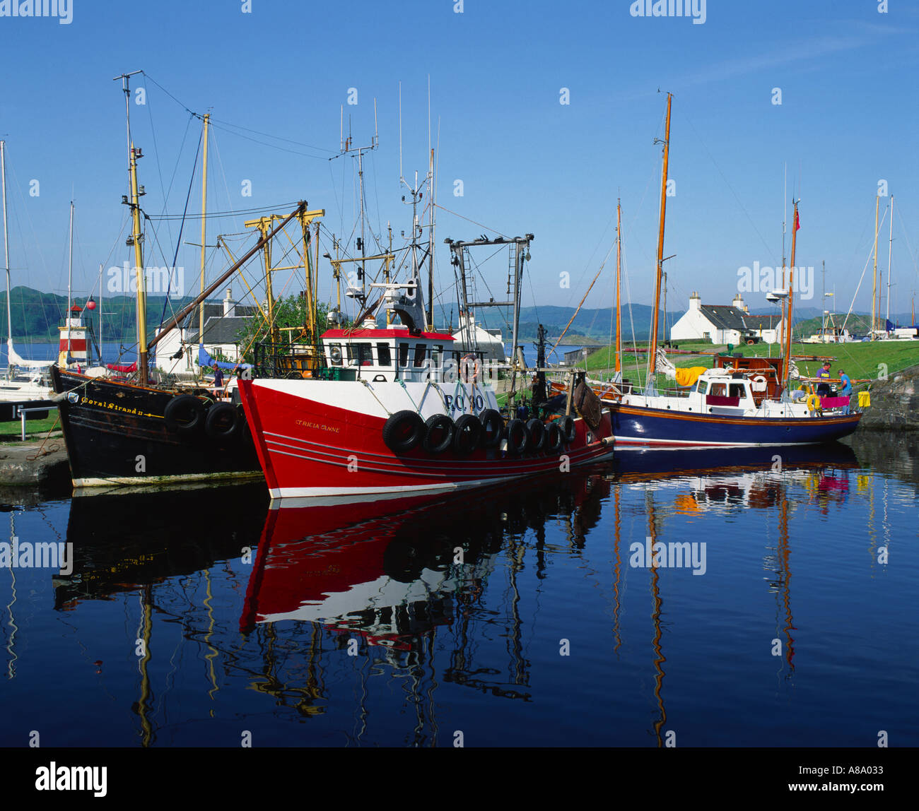 Crinan scotland canal hi-res stock photography and images - Alamy