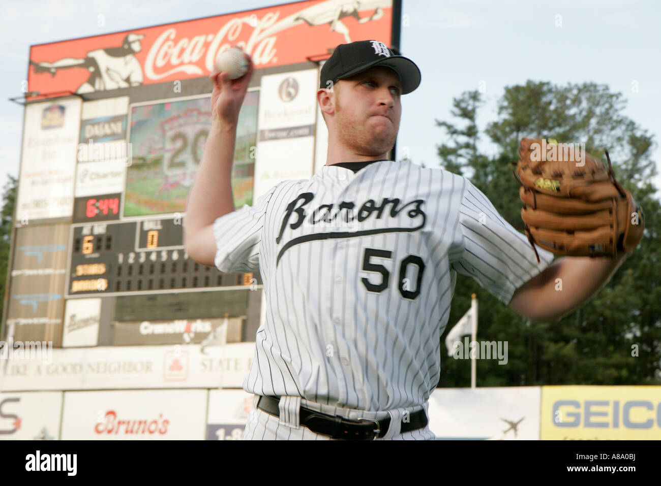 Birmingham Alabama,Barons Double A Minor League Baseball,player,pitcher ...