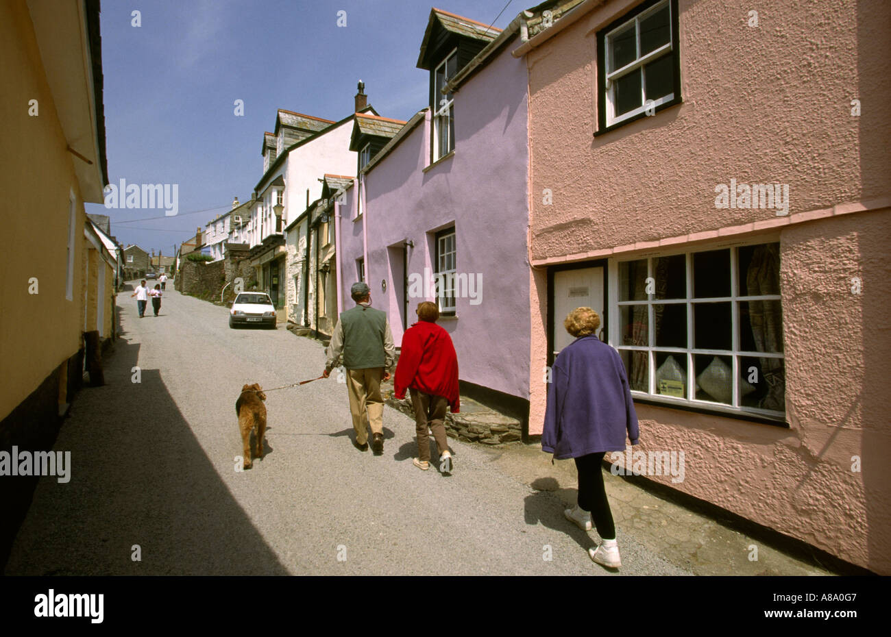 Coastal road western cornwall hi-res stock photography and images - Alamy