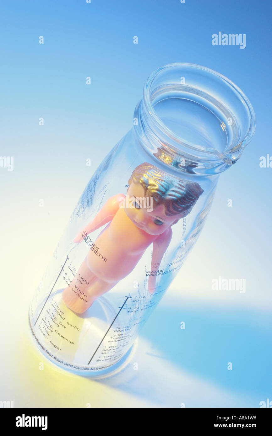 Glass bottle figure hi-res stock photography and images - Alamy