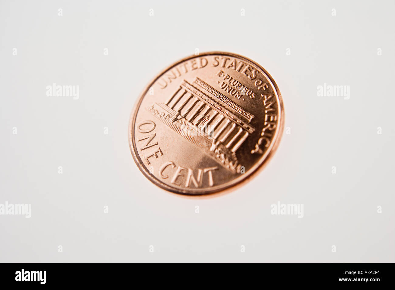 One cent coin Stock Photo - Alamy