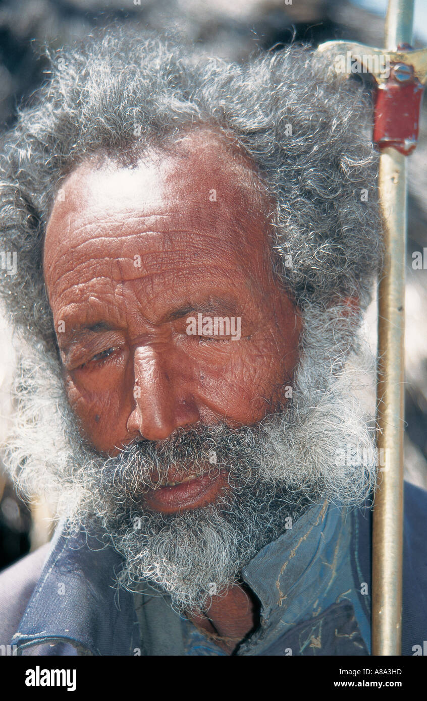 Bearded priest monk hi-res stock photography and images - Alamy