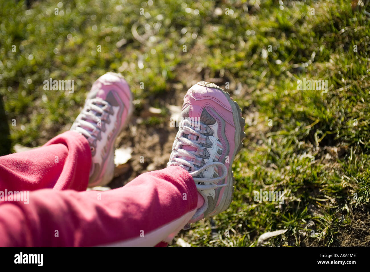 Childs legs hi-res stock photography and images - Alamy