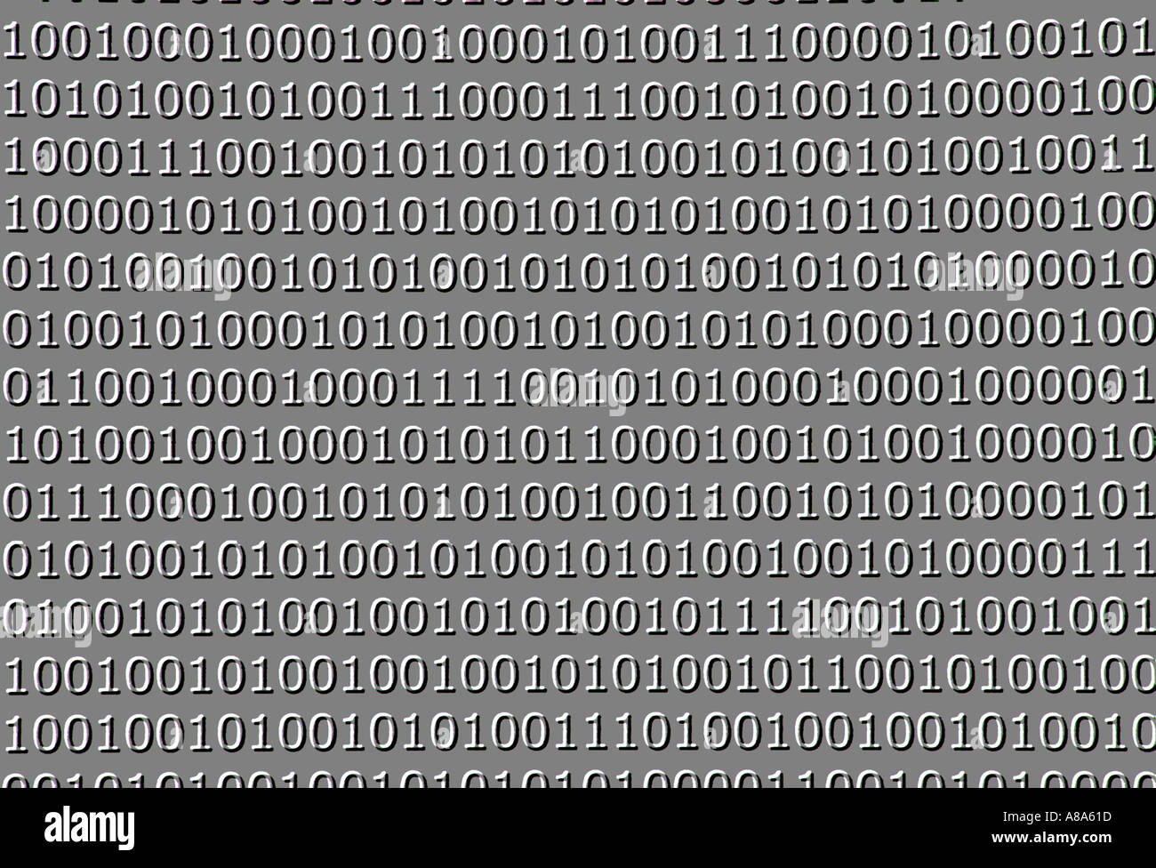 Abstract image of binary code Stock Photo - Alamy