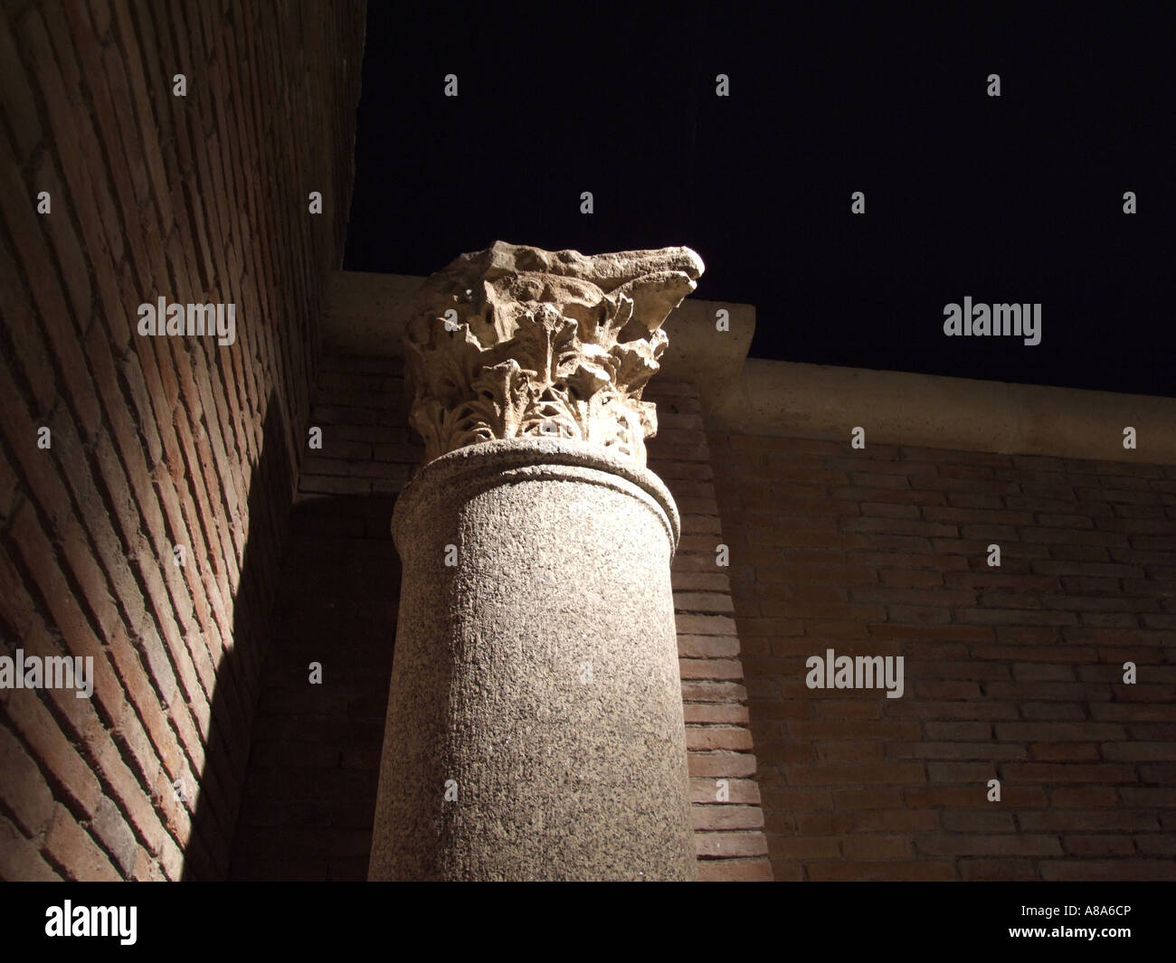 roman column at the musei capitolini museum in rome Stock Photo - Alamy