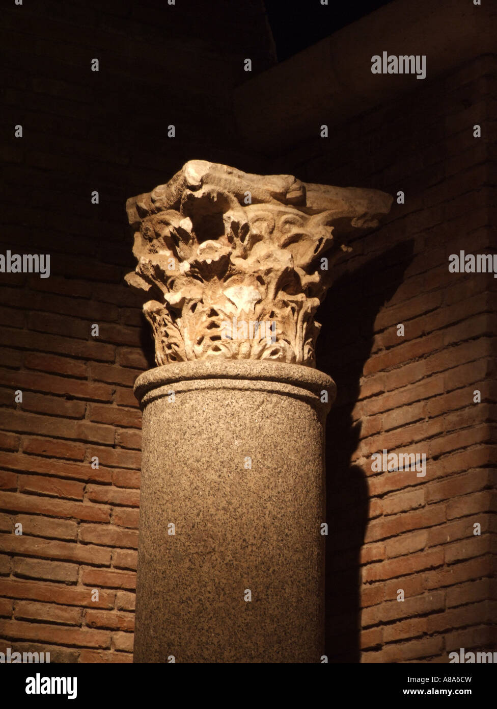 Roman column in museo hi-res stock photography and images - Alamy