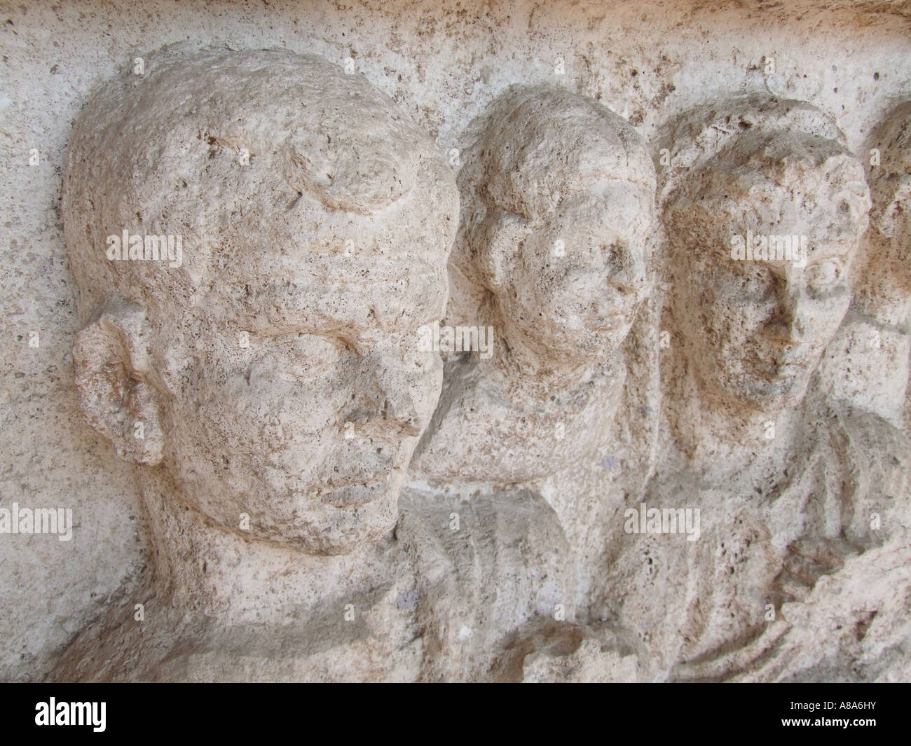 family tomb at the diocletian baths museum in rome Stock Photo - Alamy
