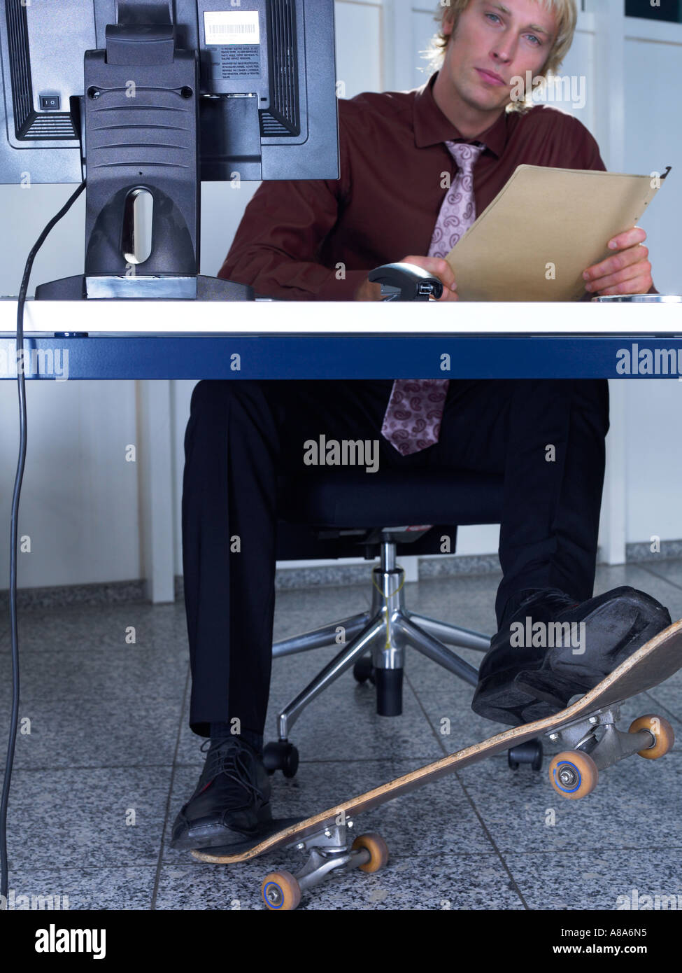 Underneath Desk High Resolution Stock Photography and Images - Alamy