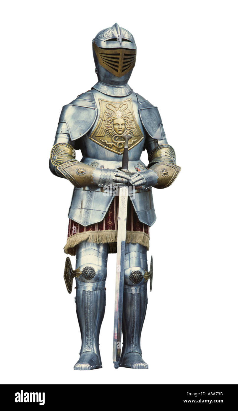 A suit of armor knight Stock Photo - Alamy