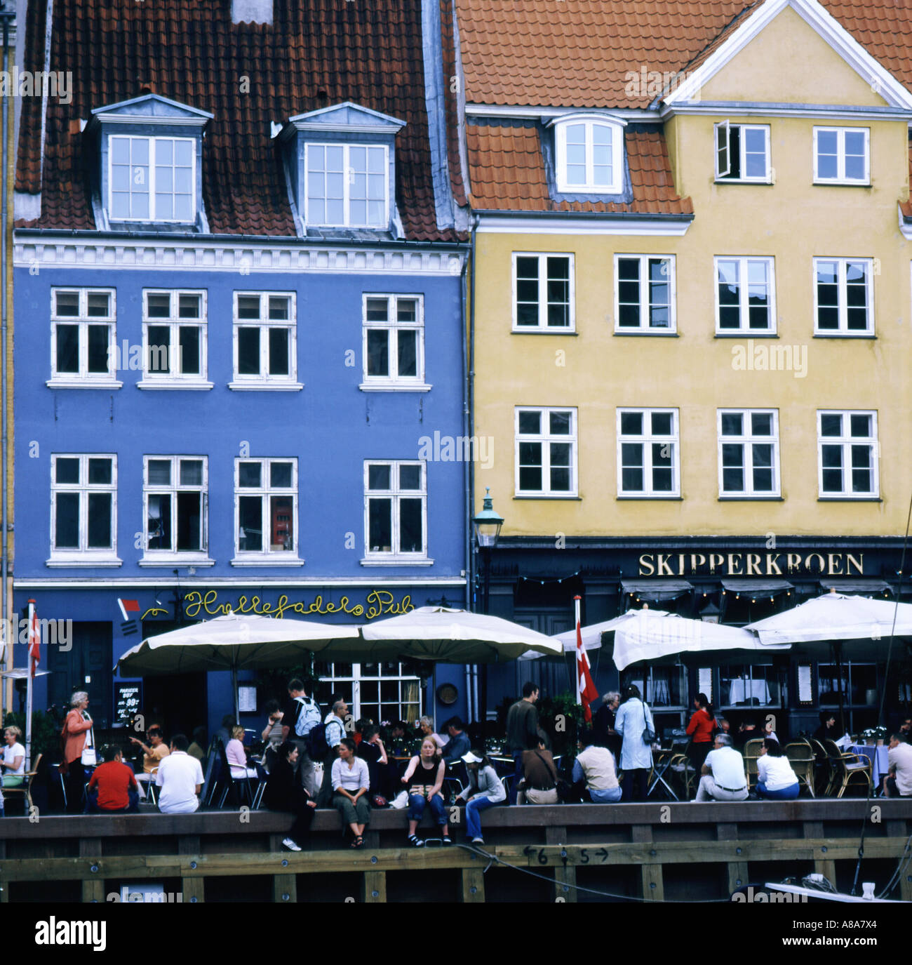 Typical copenhagen street hi-res stock photography and images - Alamy