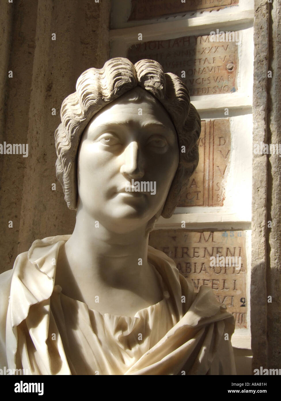 statue at the musei capitolini museum in rome Stock Photo - Alamy