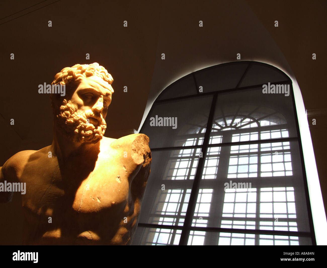 fighting herakles statue at the musei capitolini museum in rome Stock ...