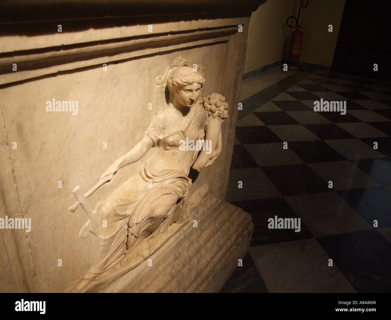 statue at the musei capitolini museum in rome Stock Photo - Alamy