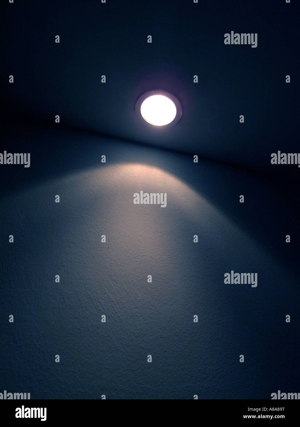 spotlight in dark room Stock Photo - Alamy